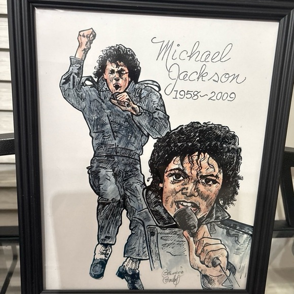 art by Bernice Batoff | Art | Art Print Of Michael Jackson By The ...